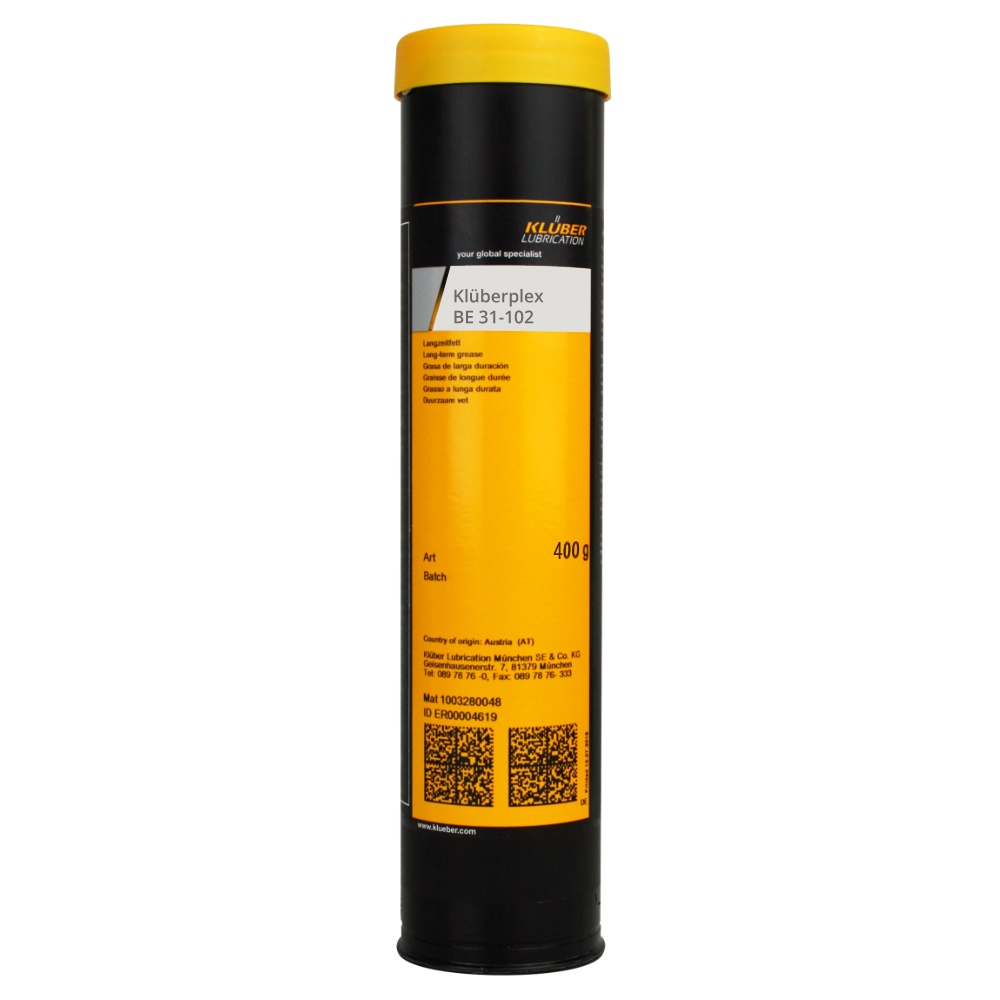 Klüberplex BE 31-102 Grease for extreme requirements 400g cartridge ...