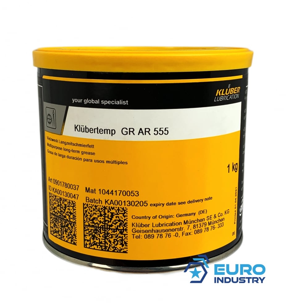 Klübertemp GR AR 555 Long-term lubricating grease for high-temp 1kg ...