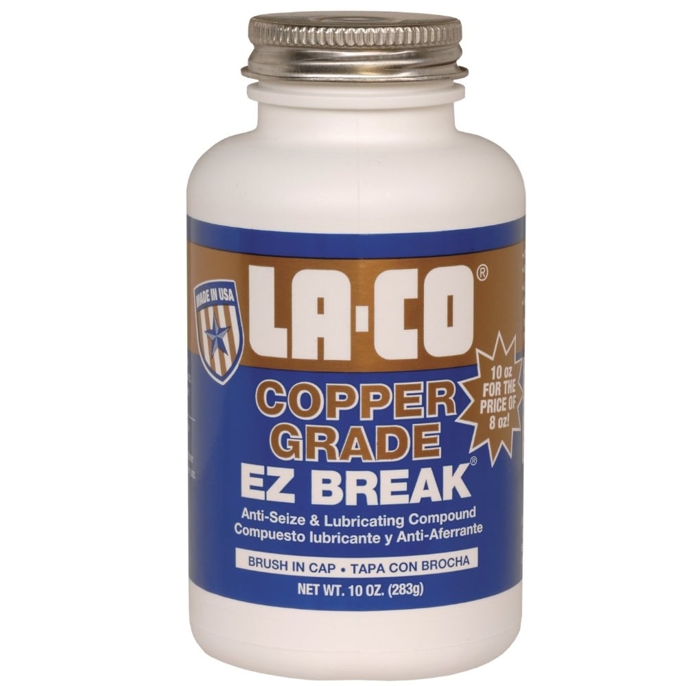 Laco Ez Break Copper Grade Anti-seize Compound up to 982 °C brown 283g ...