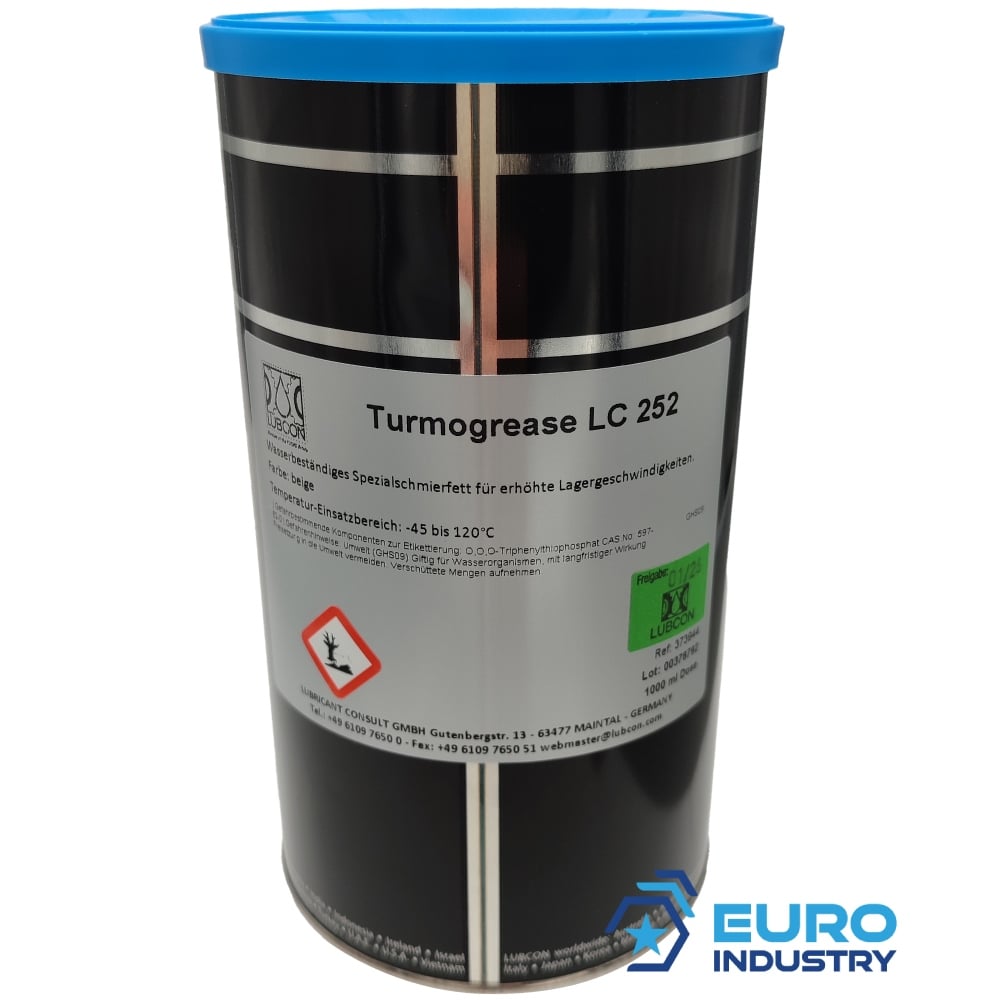 Lubcon Turmogrease LC 252 Universal bearing grease NLGI 2, 1kg can ...