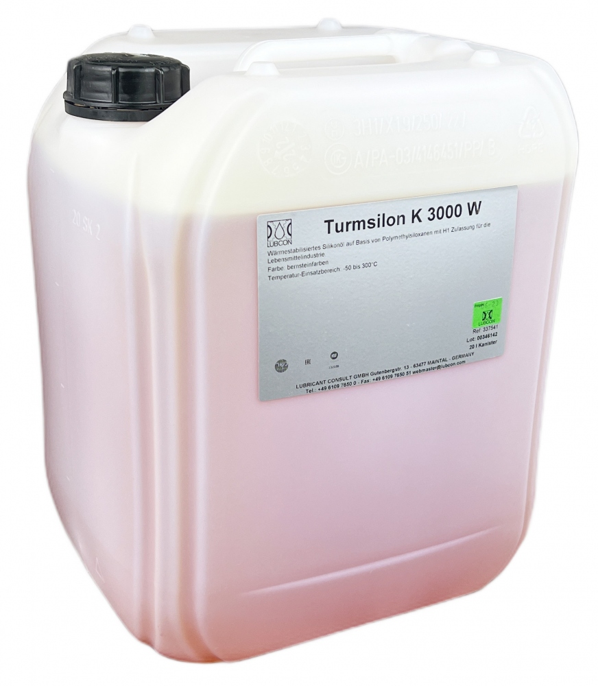 Lubcon Turmsilon K 3000 W Heat Stabilized Silicone Oil 20L Online
