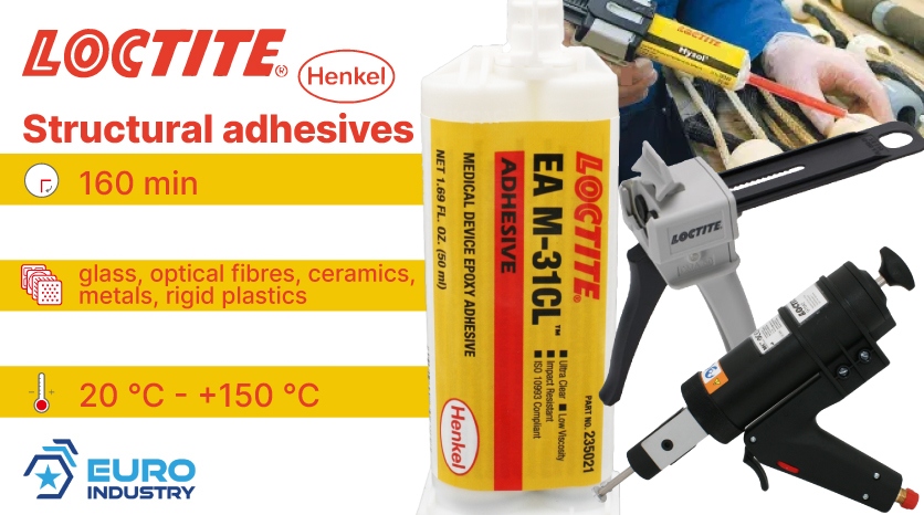 Loctite EA M-31 CL Two Part Medical Device Epoxy Adhesive 50ml - online ...