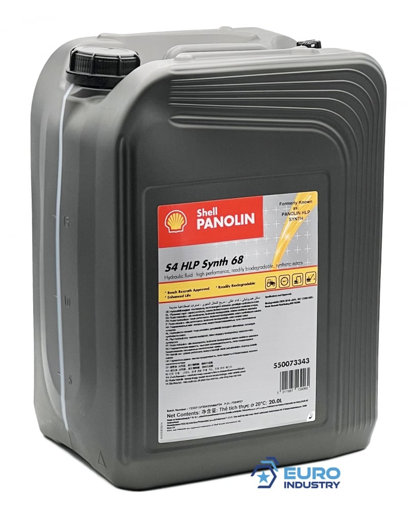 Shell Panolin S4 HLP Synth 68 Hydraulic oil biodegradable HEES 20L ...