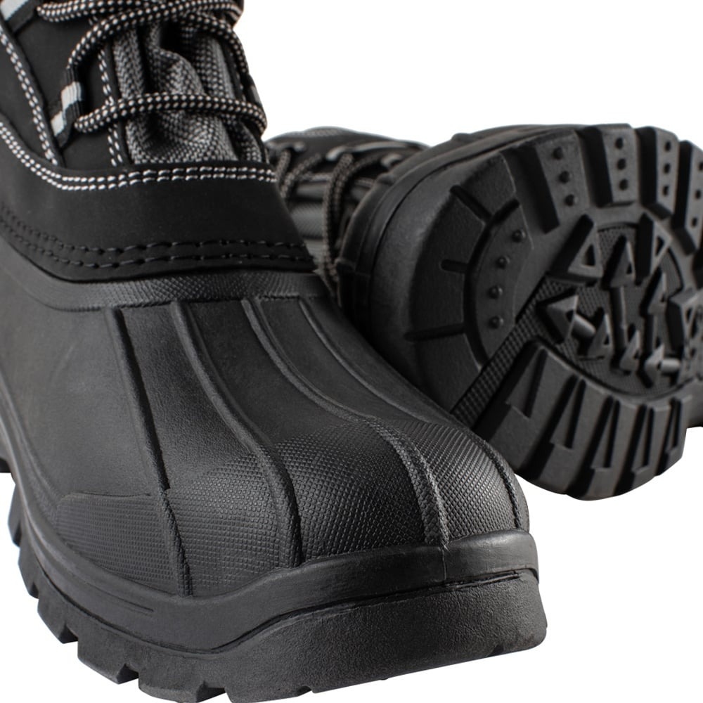 Wica 35071 TALVIK Winter laced boots black/grey/orange 36-48 - online ...